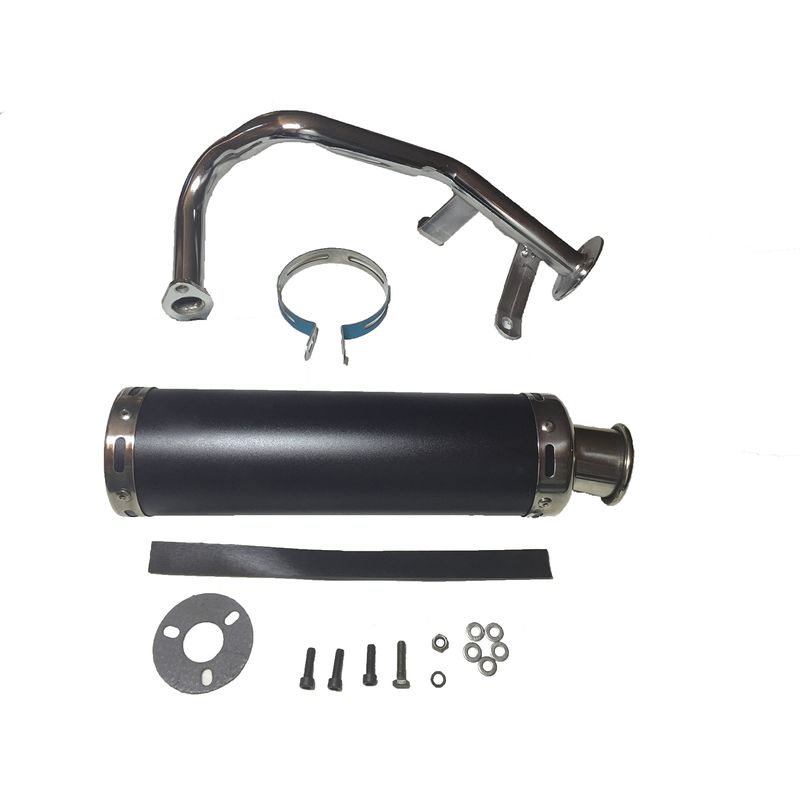 Hotstreet Performance Exhaust Muffler 50CC 80CC 100CC GY6 Scooter Peace ...