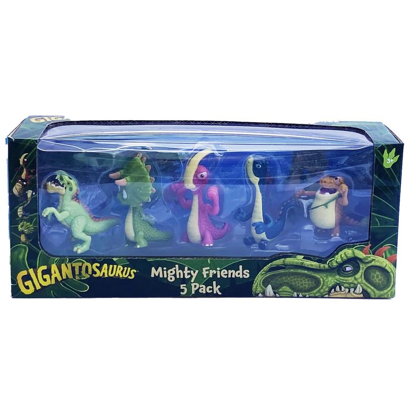 Gigantosaurus: Mighty Friends - 5 Pack - Mini 2" Figures (Giganto-Bill ...