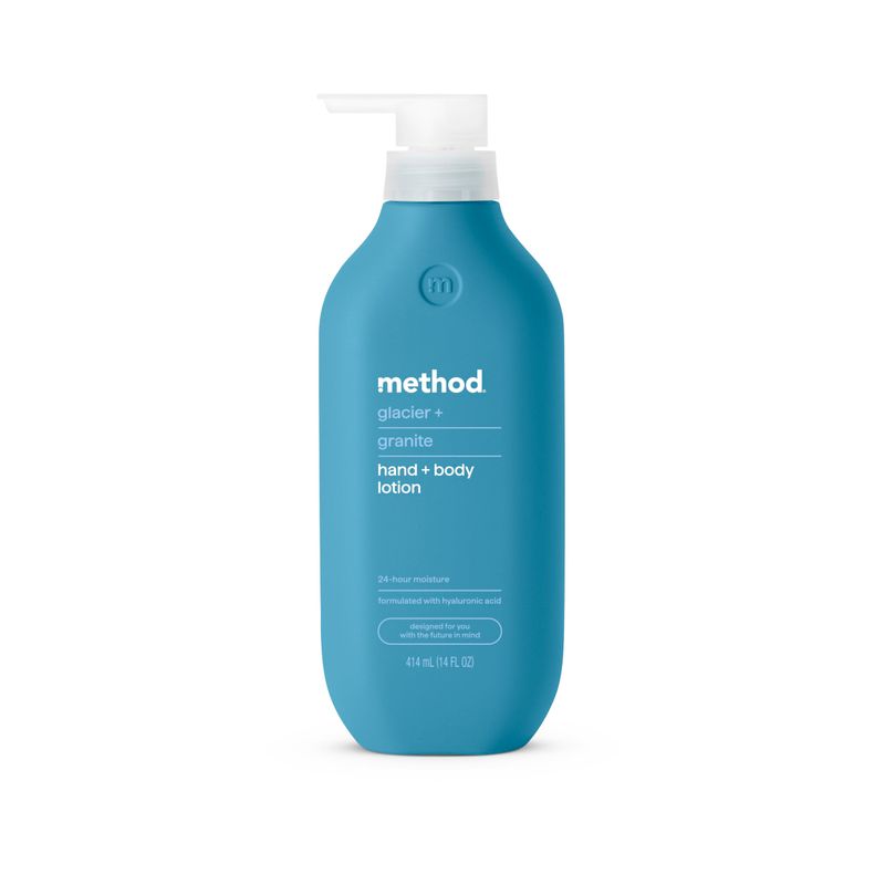 Method Body Lotion, Glacier + Granite, 14 oz, 24 Hours of Moisture, 14 ...