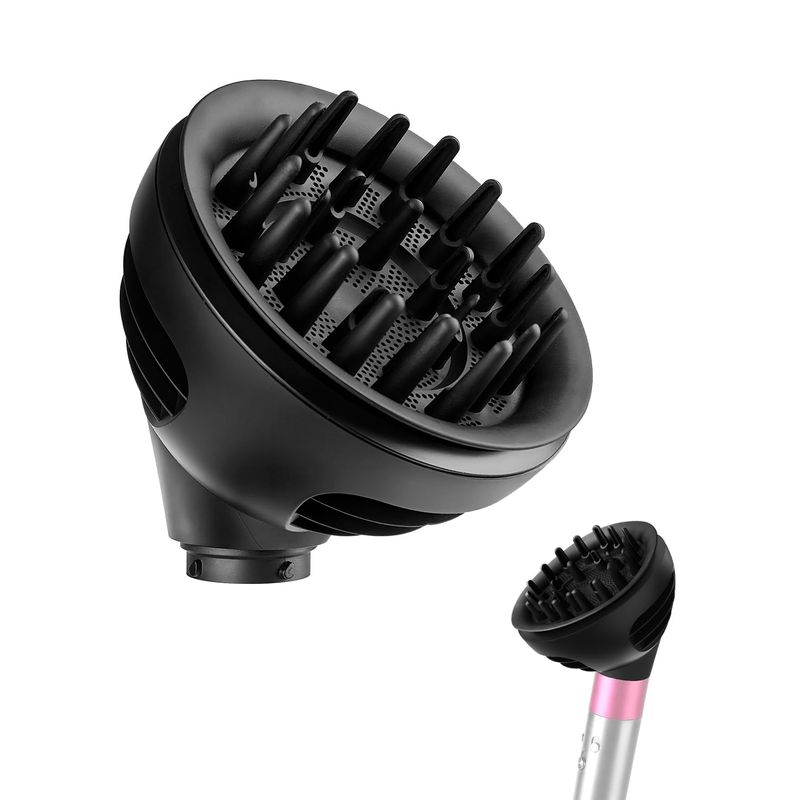 Wave+Curl Diffuser Attachment for Dyson Airwrap, Upgraded Diffuser ...