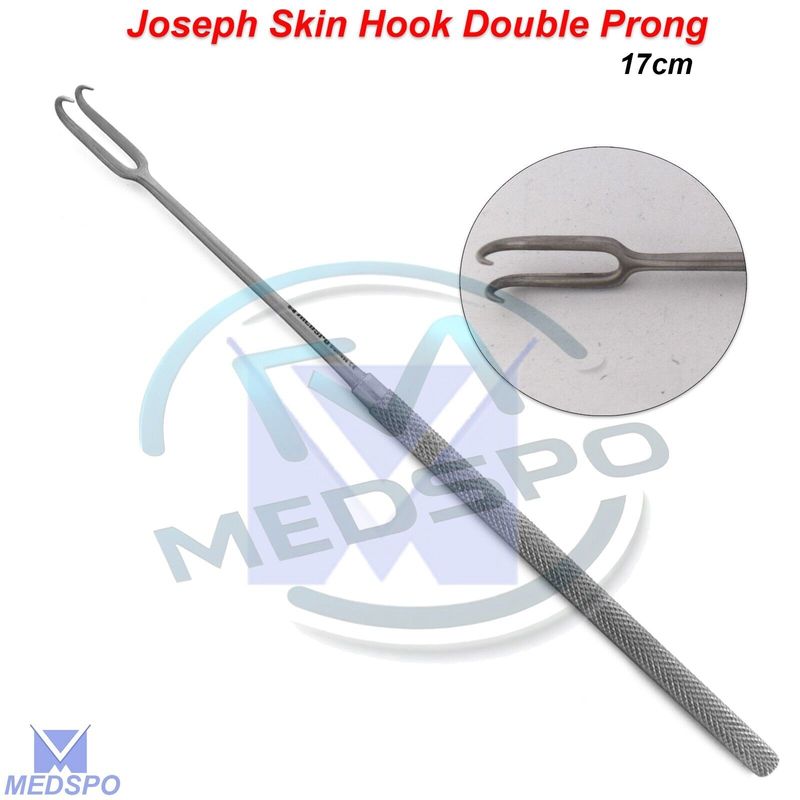 Joseph Skin Double Hook Sharp Prongs Soft Tissue Plastic Surgery Instruments New - Online ...