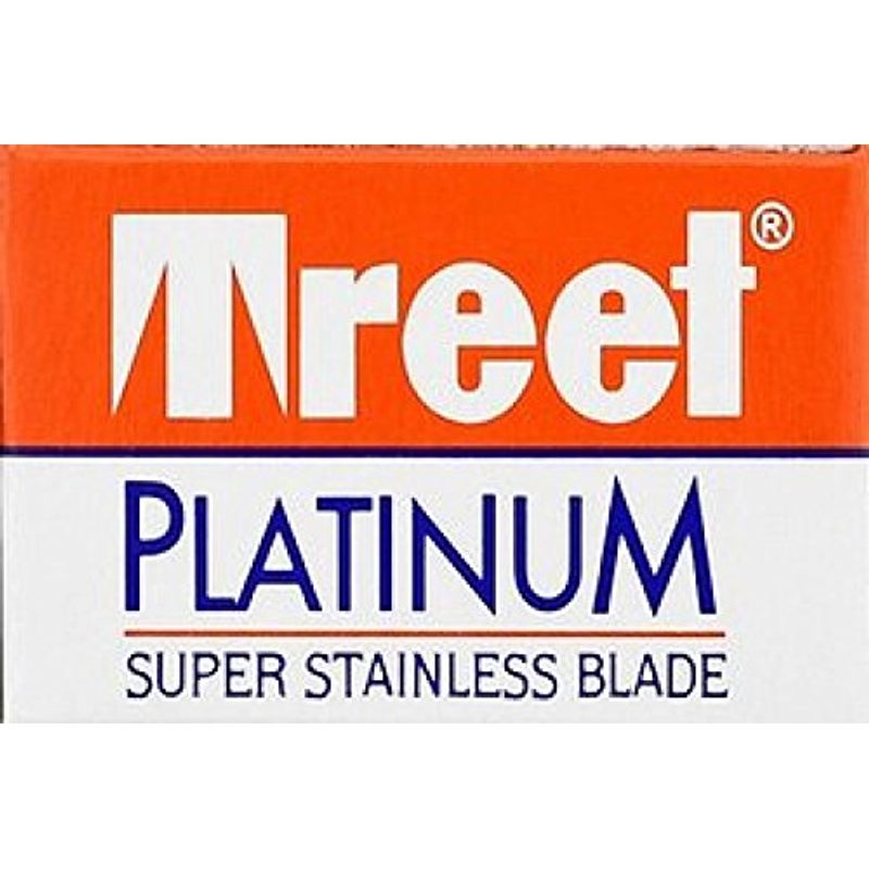 Platinum Super Stainless Double-Edge Blades - 10 razor blades by Treet ...