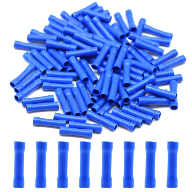 Hocansen 100 Pieces Butt Connectors Wire Connectors Electrical ...