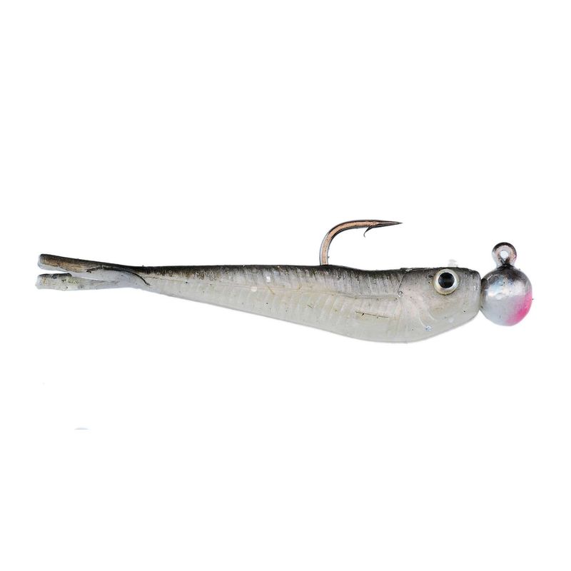 Berkley PowerBait Power Minnow Fishing Bait, Black Shad, 3in | 8cm ...