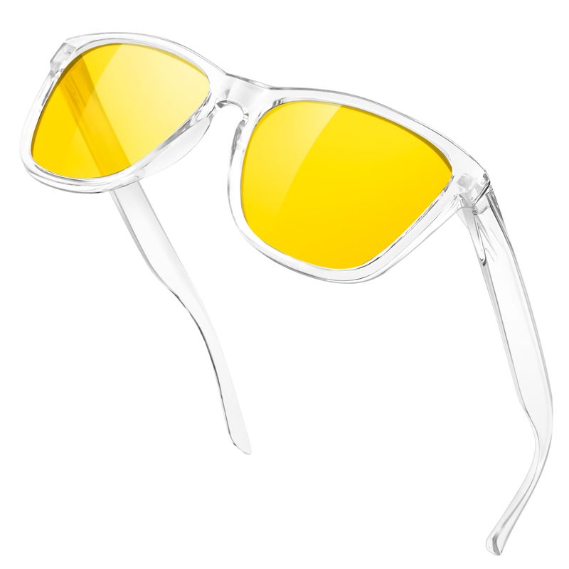 KANASTAL Transparent Night Driving Glasses for Men Polarized ...