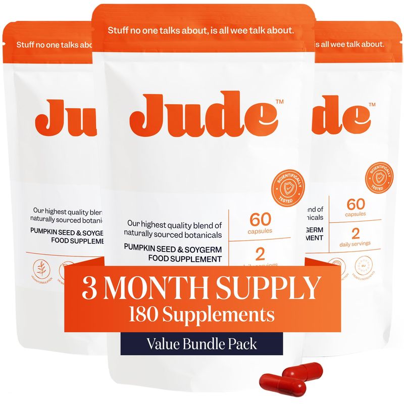 Jude Bladder Health Tablets As Seen On Dragons' Den, Science-Backed ...