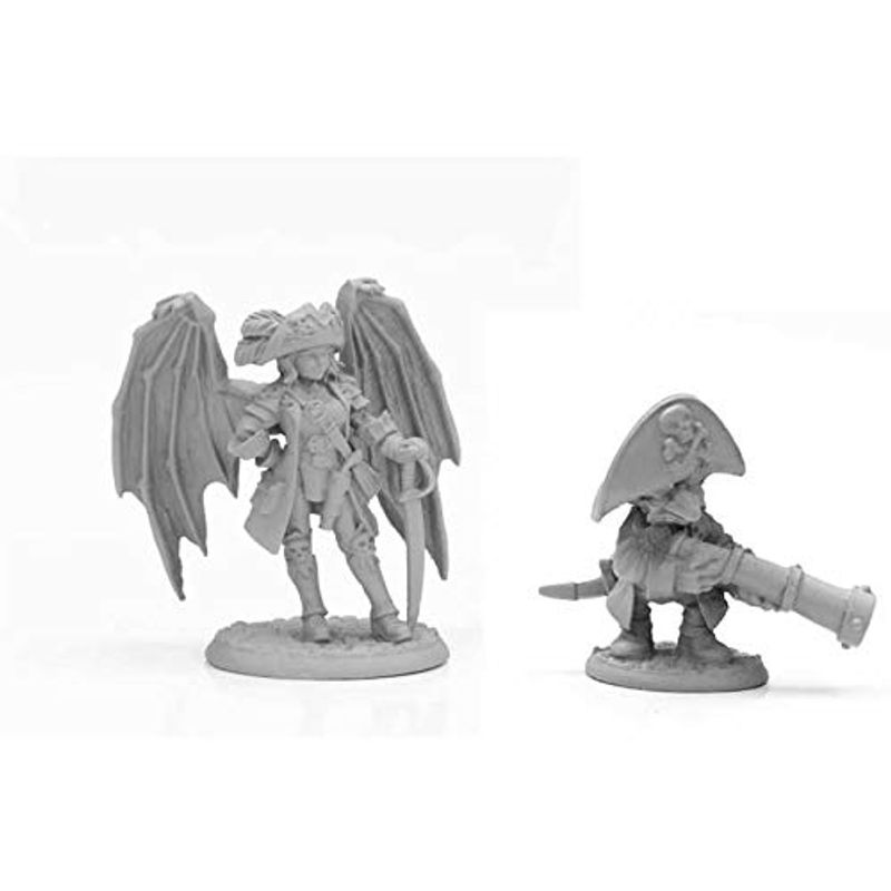 Pirate Sophie and Despicatus Miniature 25mm Heroic Scale Figure Dark ...
