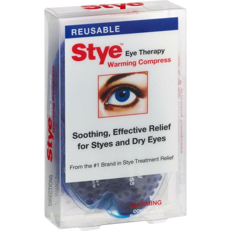 Stye EYE THERAPY REUSABLE WARMING COMPRESS Soothing Relief for Styes ...