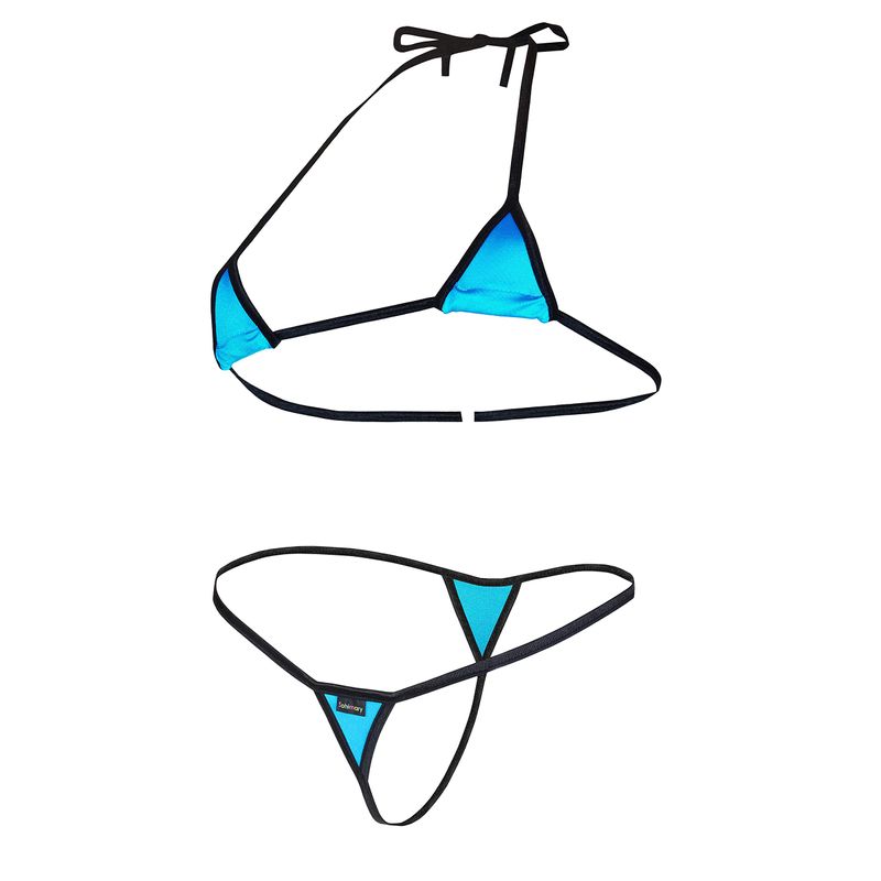 Sohimary 210 Women's Mini String Thong Bikini, bikini blue - Online ...