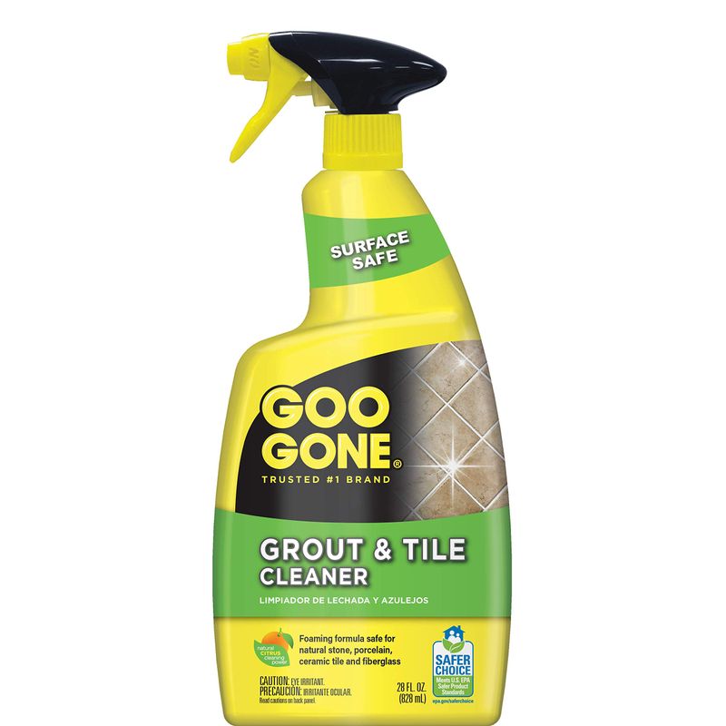 Goo Gone Grout & Tile Cleaner - 28 Ounce - Removes Tough Stains Dirt ...