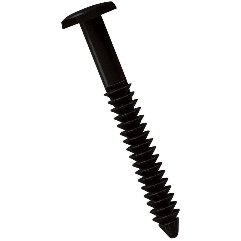 Mid America Black 3" Shutter Lok Peg Fasteners 60 Pack Spikes - Longer ...