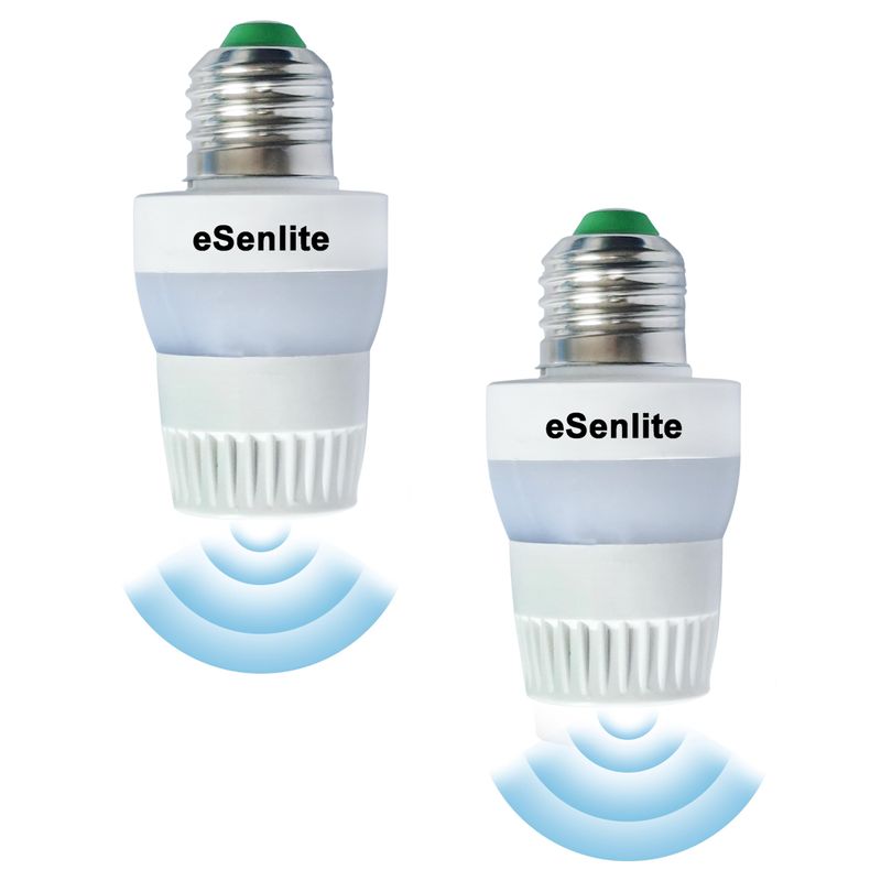 eSenlite Invisible Motion Retrofit Compact LED Bulb or Light Fixture ...