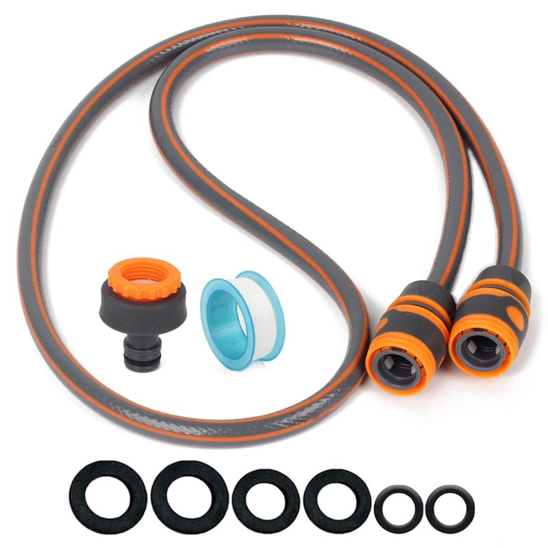 1.5m Short Hose Pipe Connection Set for Hose Reel - Small Hose Pipe for ...