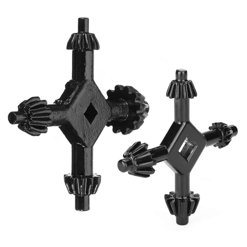 Mesee Universal Chuck Key Set, 4 Ways Drill Press Chuck Keys ...