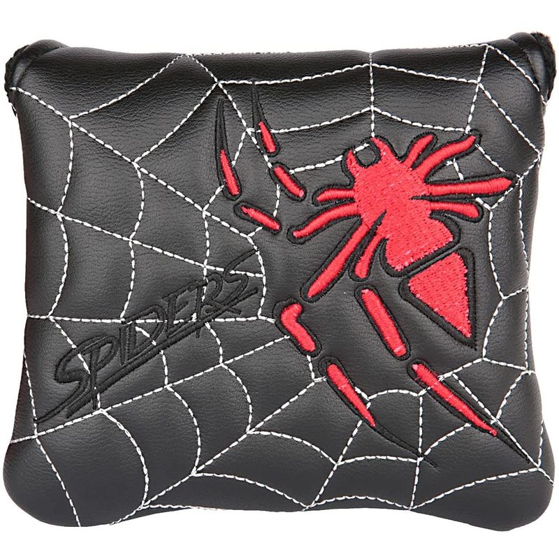 Golf Putter Cover Magnetic Mallet Odyssey 2 Ball Tailor Made Spider ...