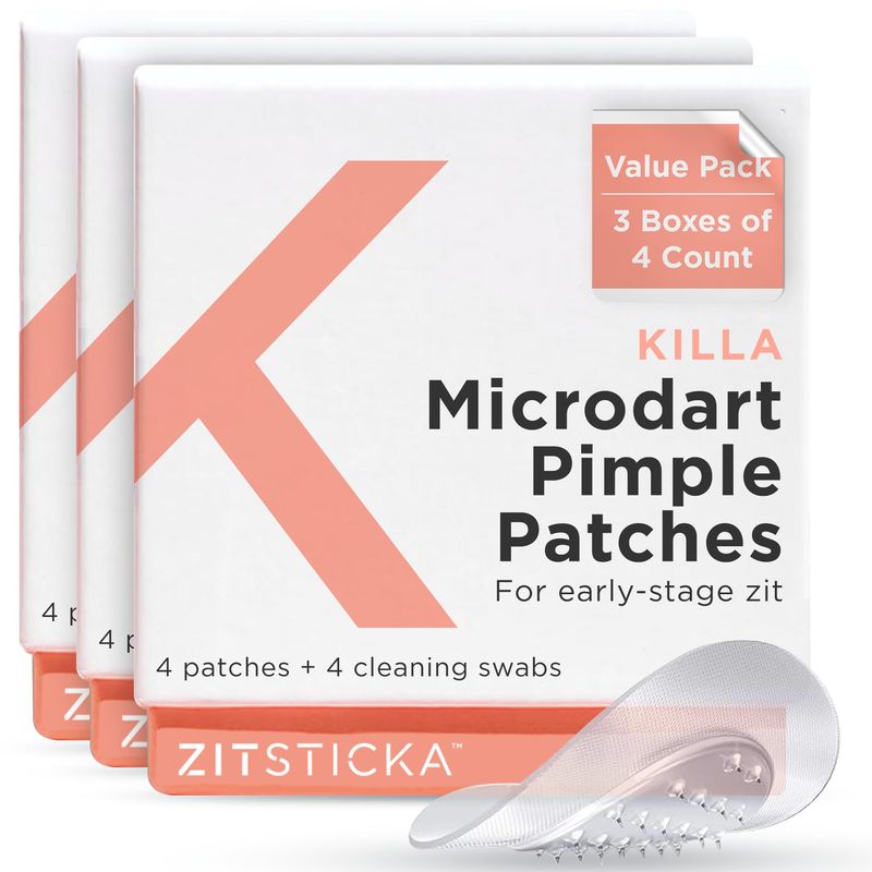 ZitSticka Killa Acne Patches for Face - World's Most Potent Pimple ...