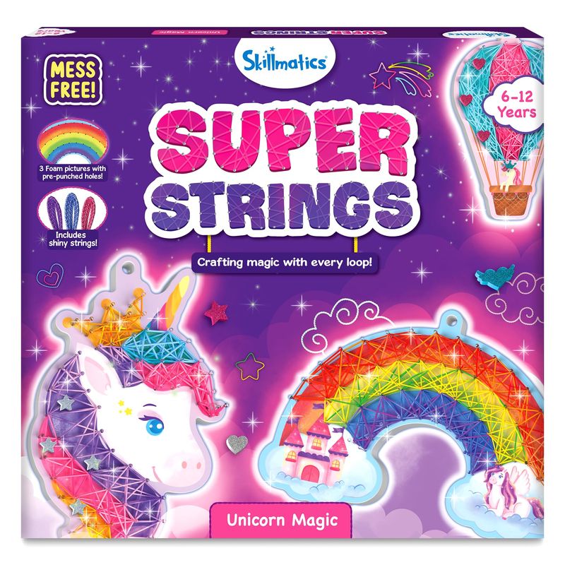 Skillmatics String Art Activity - Unicorn Magic, Mess-Free Art for Kids, Craft Kits & Supplies ...