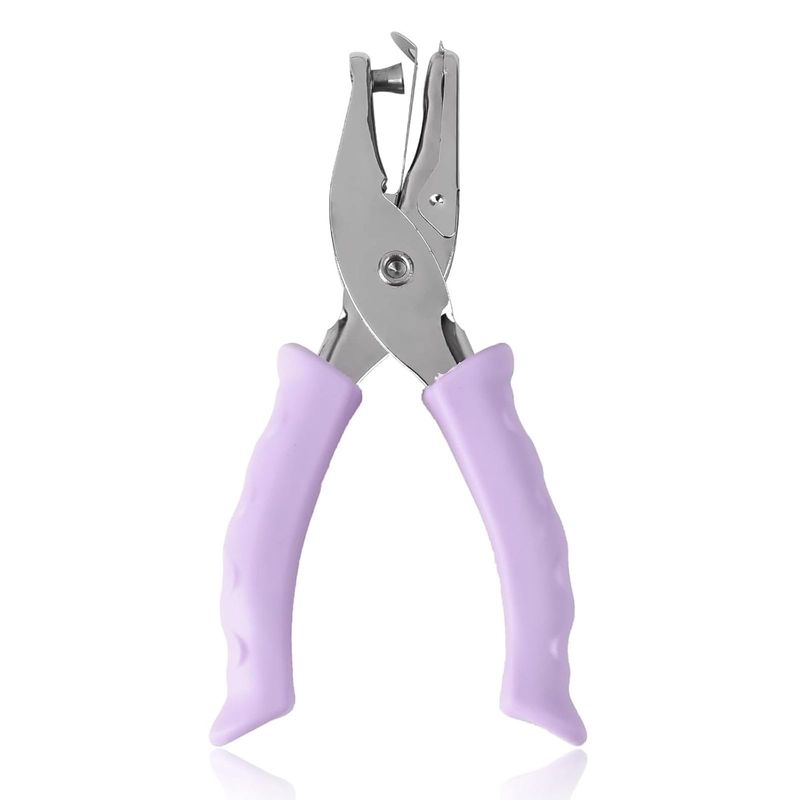 Single Hole Punch, 6mm Handheld Circle Hole Puncher Mini Paper Punch ...