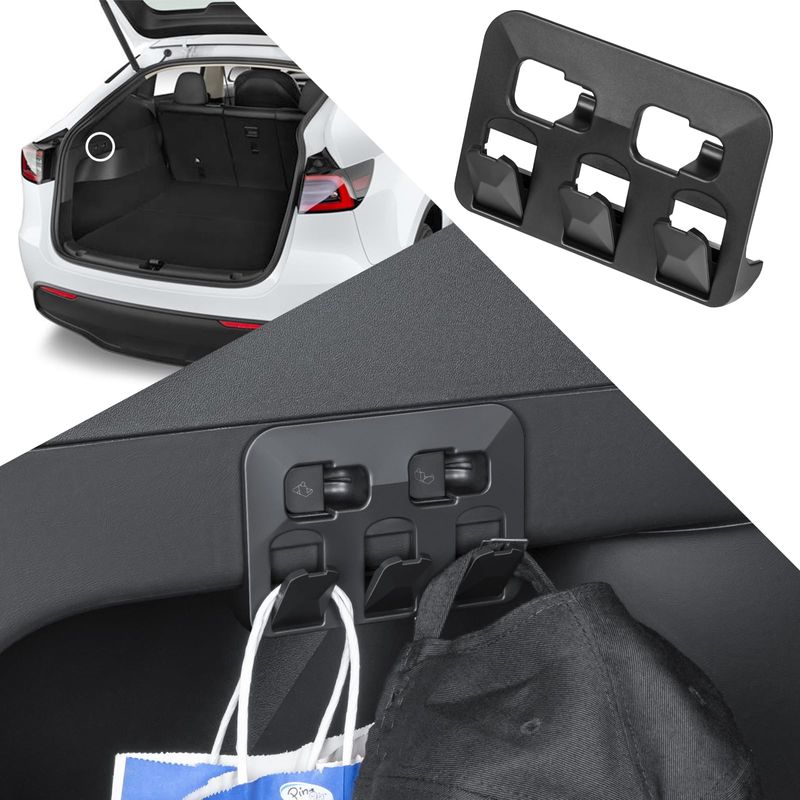 KUNIST Upgrade Rear Trunk Hook for 2020-2025 Tesla Model Y Trunk ...