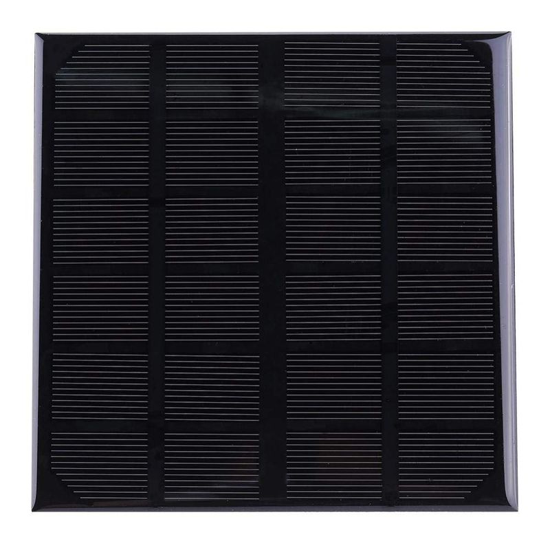 Monocrystalline Solar Panel, 3W 6V Outdoor Waterproof Diy Solar Battery ...