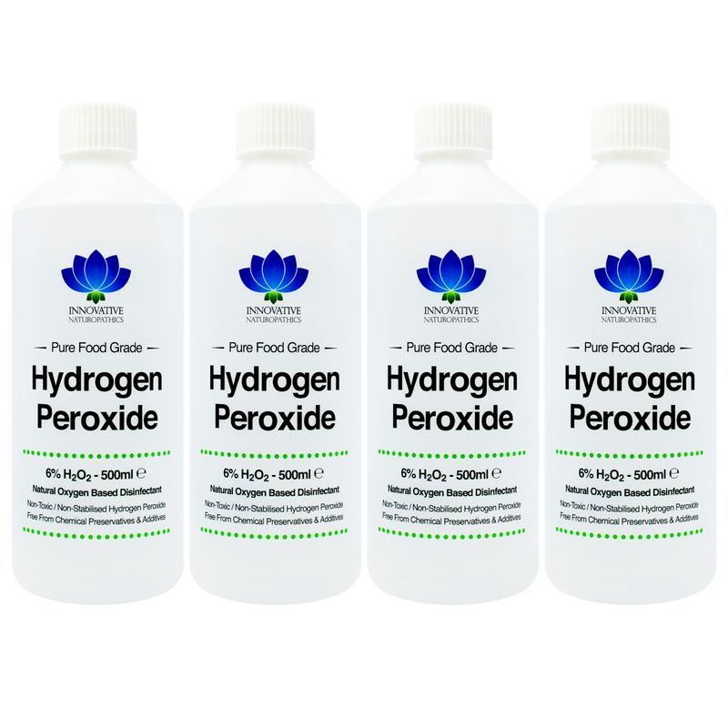 Food Grade Hydrogen Peroxide - Purest Grade 6% - 2 Litres - Non ...