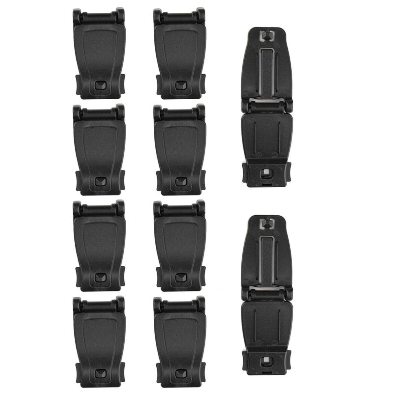 VIPERADE VAB2 10 Pack Multipurpose Clip for 1" Molle Webbing, Tactical ...