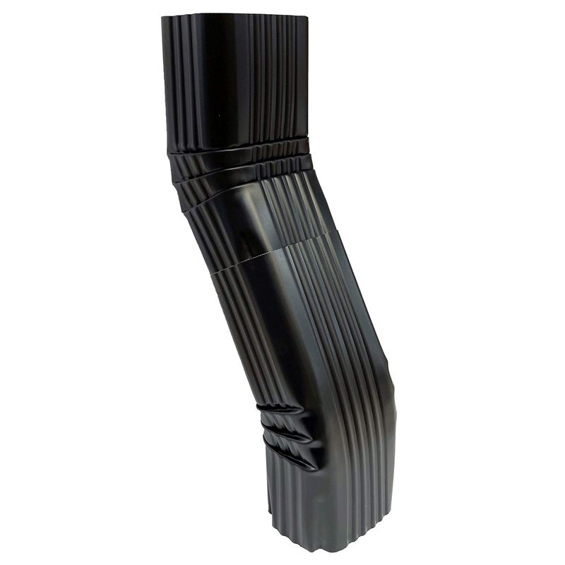 Gutterworks Mfg Inc. Rain Gutter Components Aluminum Offset Elbow 3x4 A ...