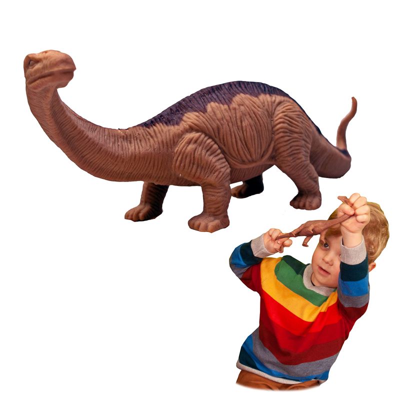 Rep Pals - Brontosaurus, Stretchy Toy from Deluxebase. Super Stretchy ...