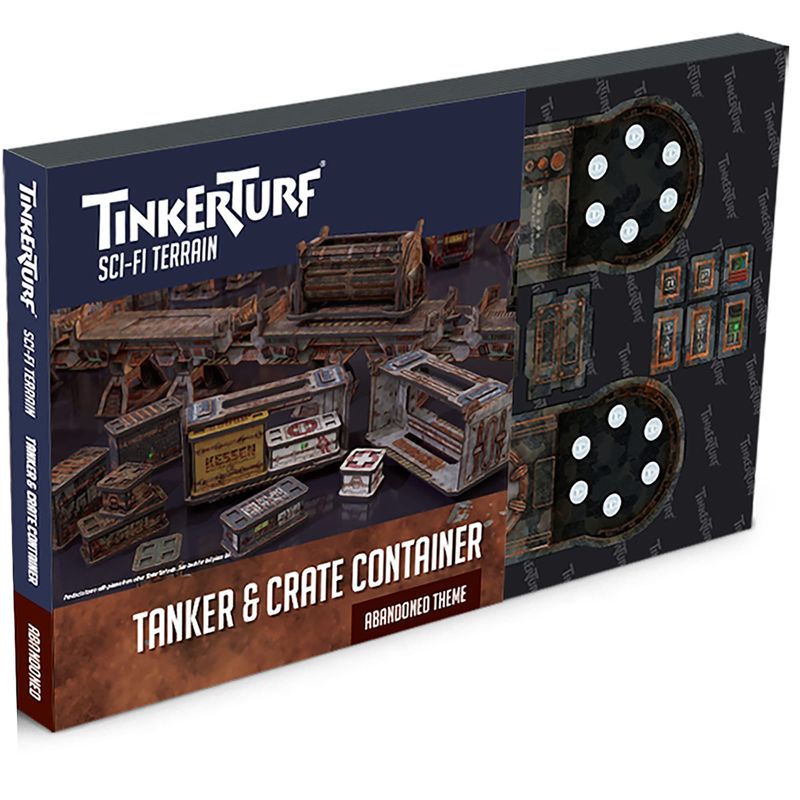 TinkerTurf Sci-Fi Terrain: Tanker & Crate Containers, Abandoned Theme ...