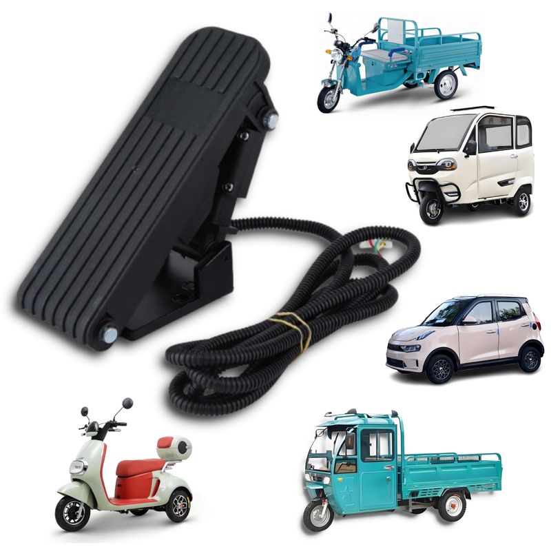 Brake Pedal Electric Vehicle Foot Accelerator Pedal Throttle Speed Control, Universal Brake Foot ...