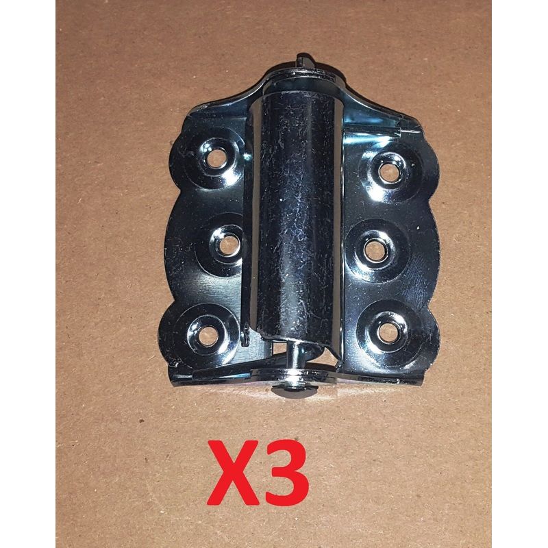 3 pc Screen Door Spring Hinge Zinc Plated 3 x 3 inch Full Surface Lot DIY - Online Marketplace ...