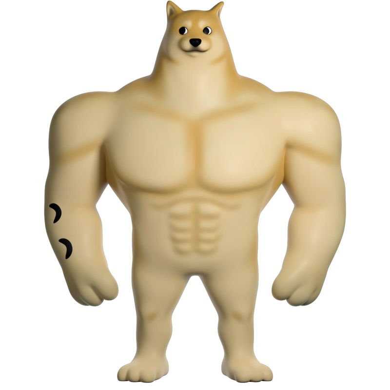 Youtooz Swole Doge Vinyl Figure, 5" Buff Doge Meme Figure Meme ...