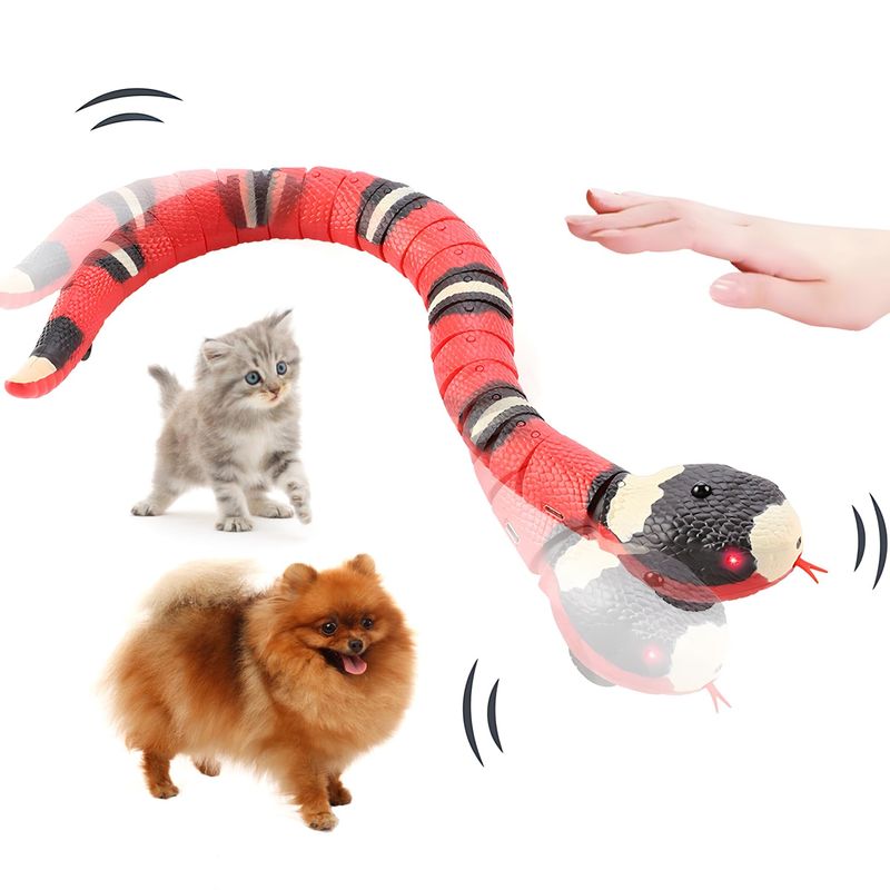 Vicketoy Induction Snake Toy for Kids, Smart Sensing Snake Toy for Pets ...