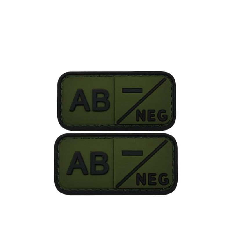 Yanxiangfa 2 PCS Mini AB- Emergency Patch PVC Compatible with Velcro ...