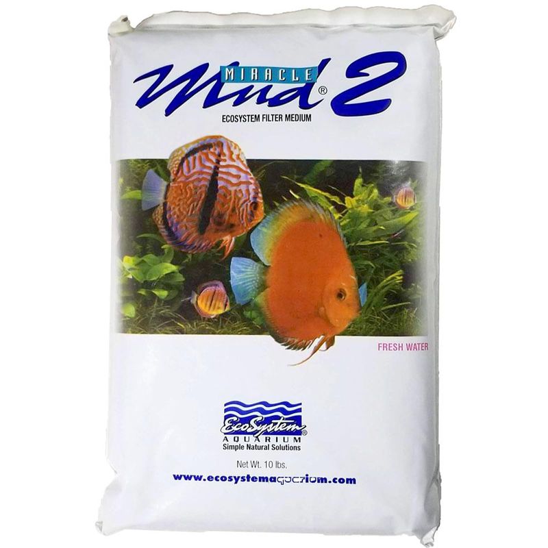 EcoSystem Aquarium Miracle Mud 2 Freshwater Substrate 10 Pound Bag ...
