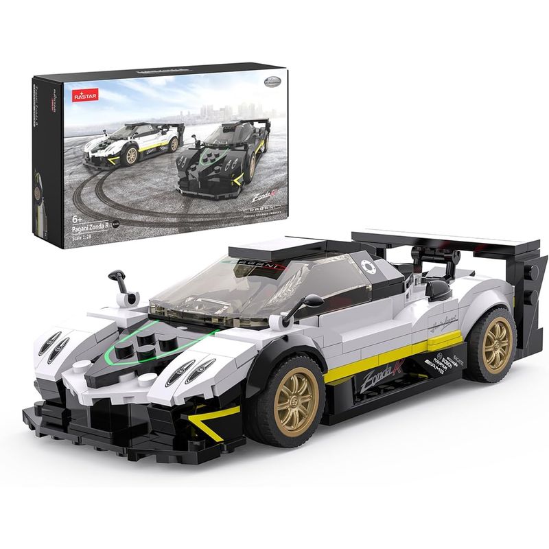 CMJ RC Cars Officially Licensed 1:28 Scale Pagani Zonda R Bricks Model ...
