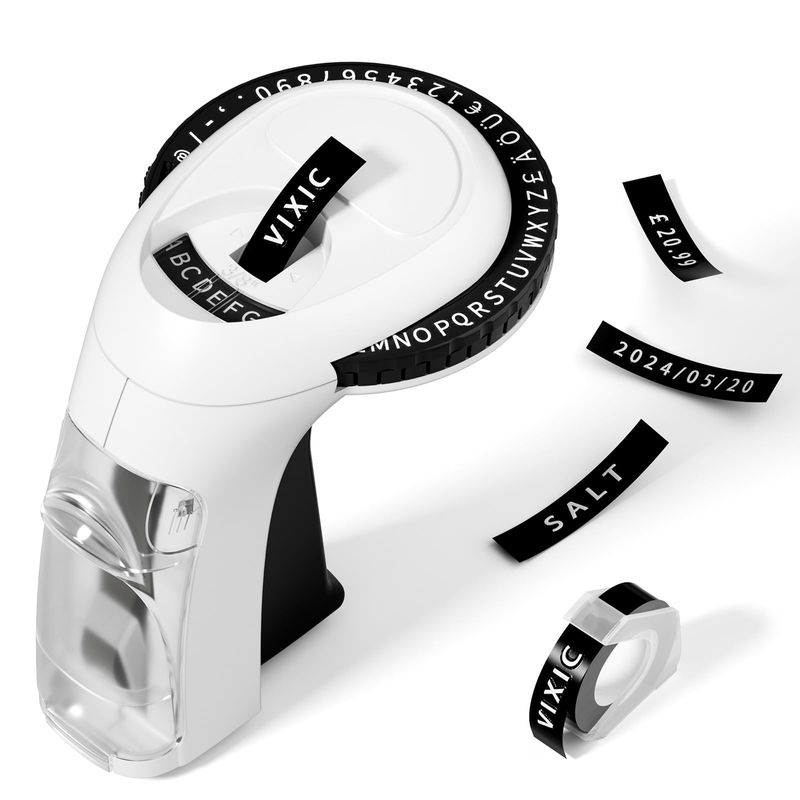 Embossing Label Maker Machine, Vintage Embossed Label Maker, Portable ...