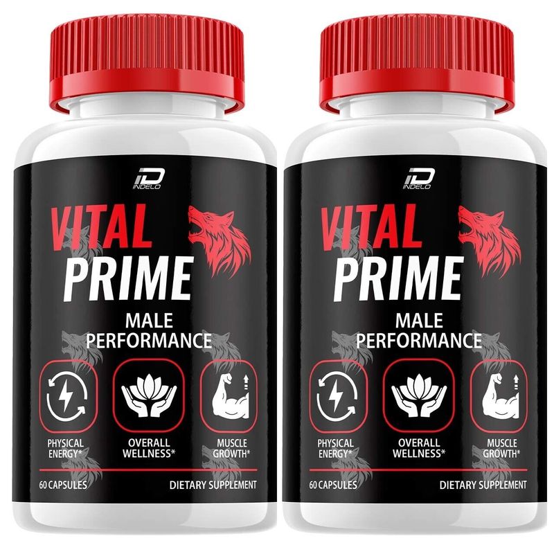 (2 Pack) Vital Prime for Men Capsules-VitalPrime Vitamin Complex ...