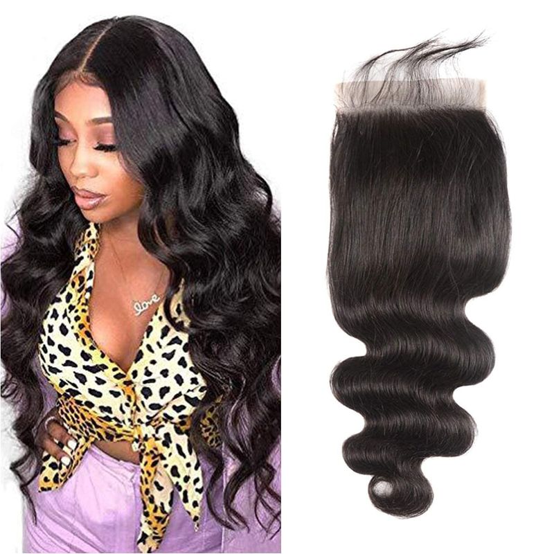 Hd Lace Closure 6x6 Human Hair 12 Inch Lace Frontal Deep Part ...