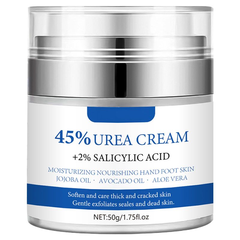 Urea Cream 45% Plus 2% Salicylic Acid, Callus Remover Foot Moisturizer ...