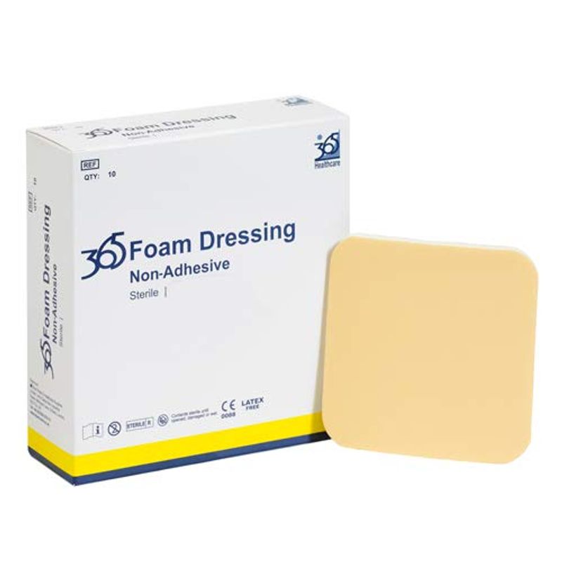 365 Non Adhesive Foam Dressing 10 x 20 cm - Pack of 10 (Ref 36590064 ...