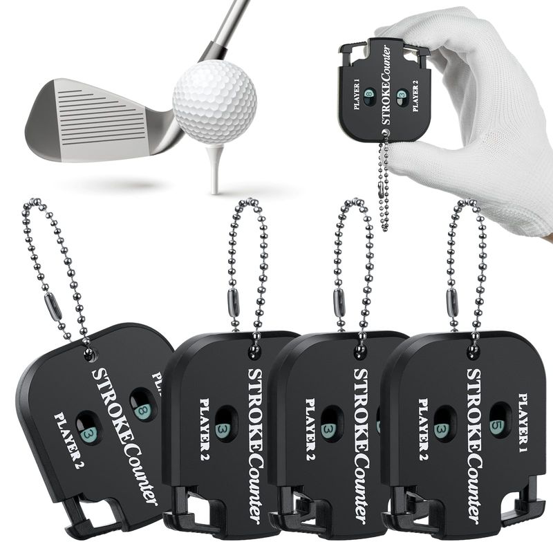 flintronic 4 Packs Score Counter, Portable Digital Golf Score Counter ...