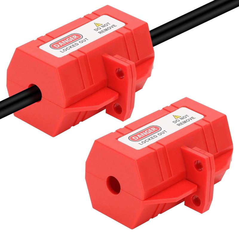 TOKCKYBL Lockout Tagout Electric Plug Lock, 110V-125V Industrial Grade ...