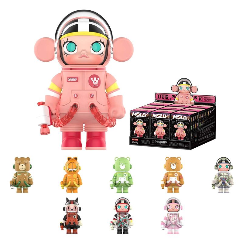 POP MART MEGA Space Molly 100% Series 3, Molly Blind Box Figures, Random Design Action Figures ...