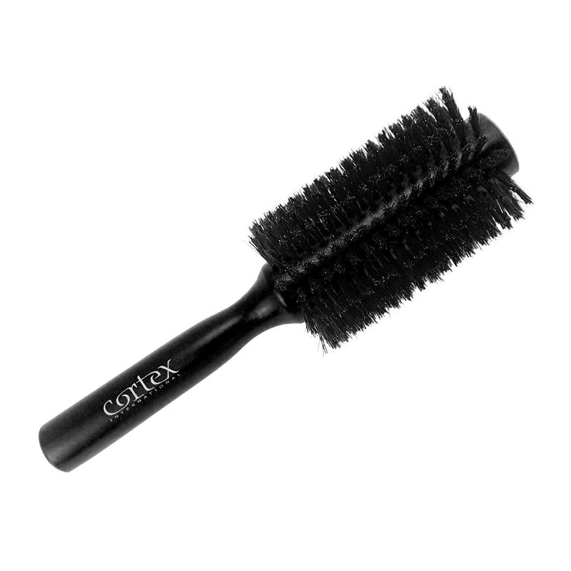 Cortex Professional Boar Bristle - Natural Bristle Round Brush, for Men ...