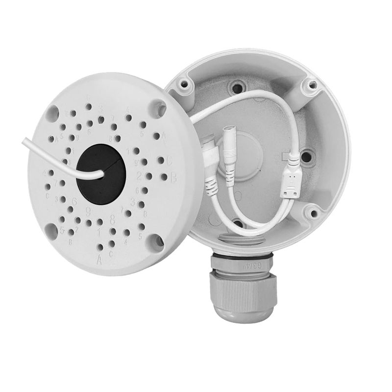 Security Camera Cable Hide Junction Box, Universal Mount for Bullet ...