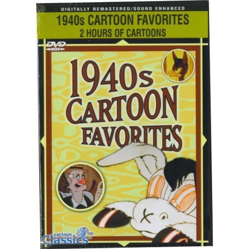 [DVD] 1940s Cartoon Favorites from Cartoon Classics (2-Hours of ...
