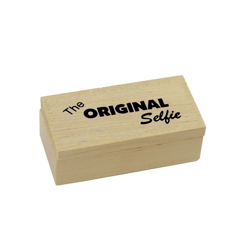 Treasure Gurus The Original Selfie Surprise Wooden Box Gag Gift ...