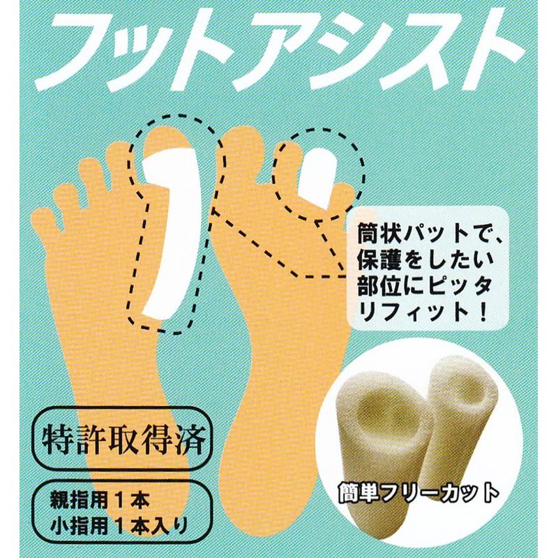 Soft Tubular Pads for Protection of Painful Toes with Bunions, Enomes ...