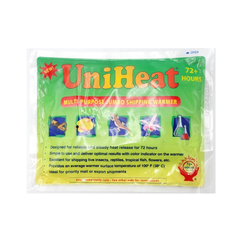 Uniheat 72-Hour Heat Pack for Shipping Plants, Live Insects, Reptiles ...